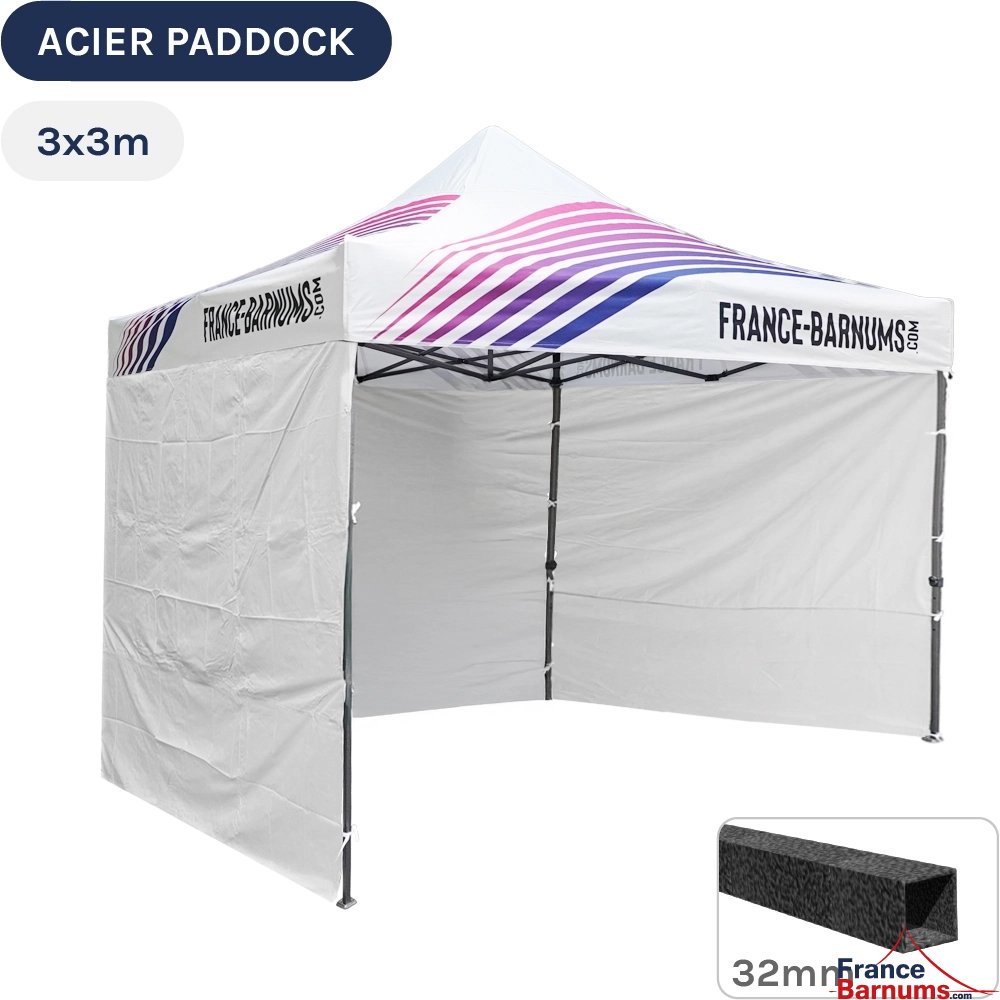 Barnum pliant 3x3 - Achat tente pliante 3x3 | FRANCE BARNUMS